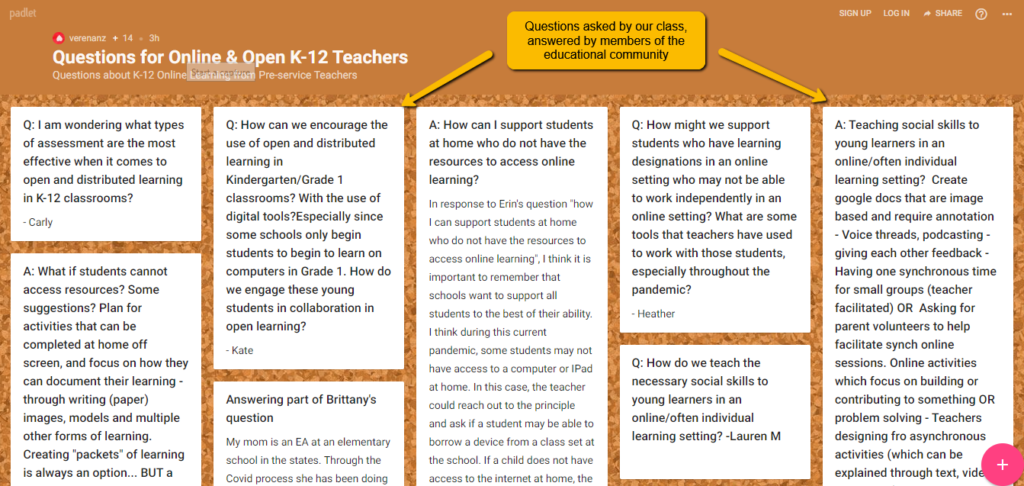 Interactive Padlet Activity – Leona's Education Blog